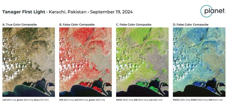 Planet Labs divulga as primeiras imagens do satélite hiperespectral ...